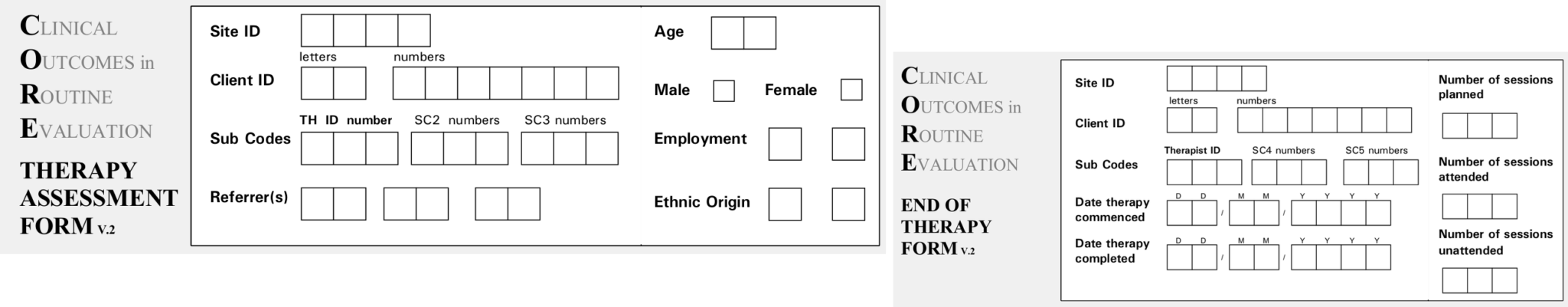 CORE-A : Clinical Outcomes in Routine Evaluation (and CST)