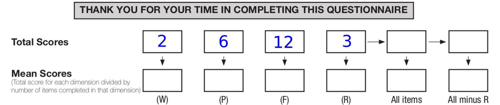 Scoring the CORE-OM : Clinical Outcomes in Routine Evaluation (and CST)