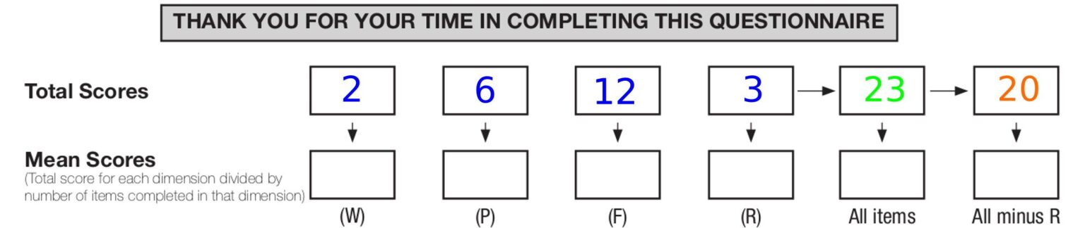 Scoring the CORE-OM : Clinical Outcomes in Routine Evaluation (and CST)