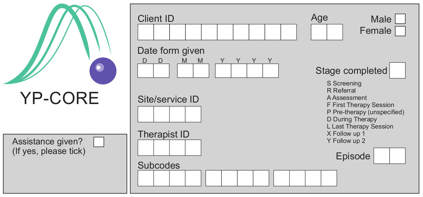YP-CORE information – Clinical Outcomes in Routine Evaluation (and CST)